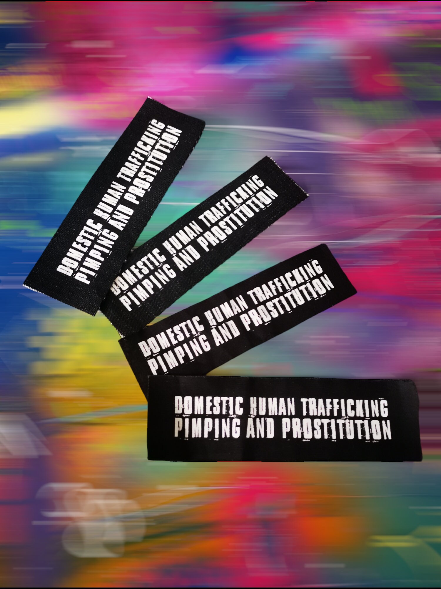 Pimping Prostitution Custom Silk Screen Patch, Patch for Denim, Patch for Leather, Handcrafted ...