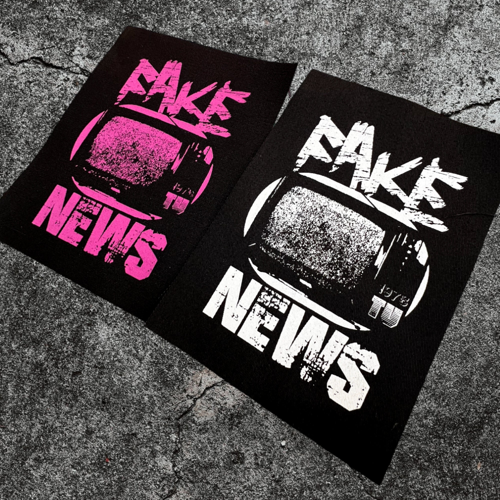 ANTI PROPOGANDA Custom Silk Screen Patch, Patch for Denim, Patch for Leather, Handcrafted Patch ...