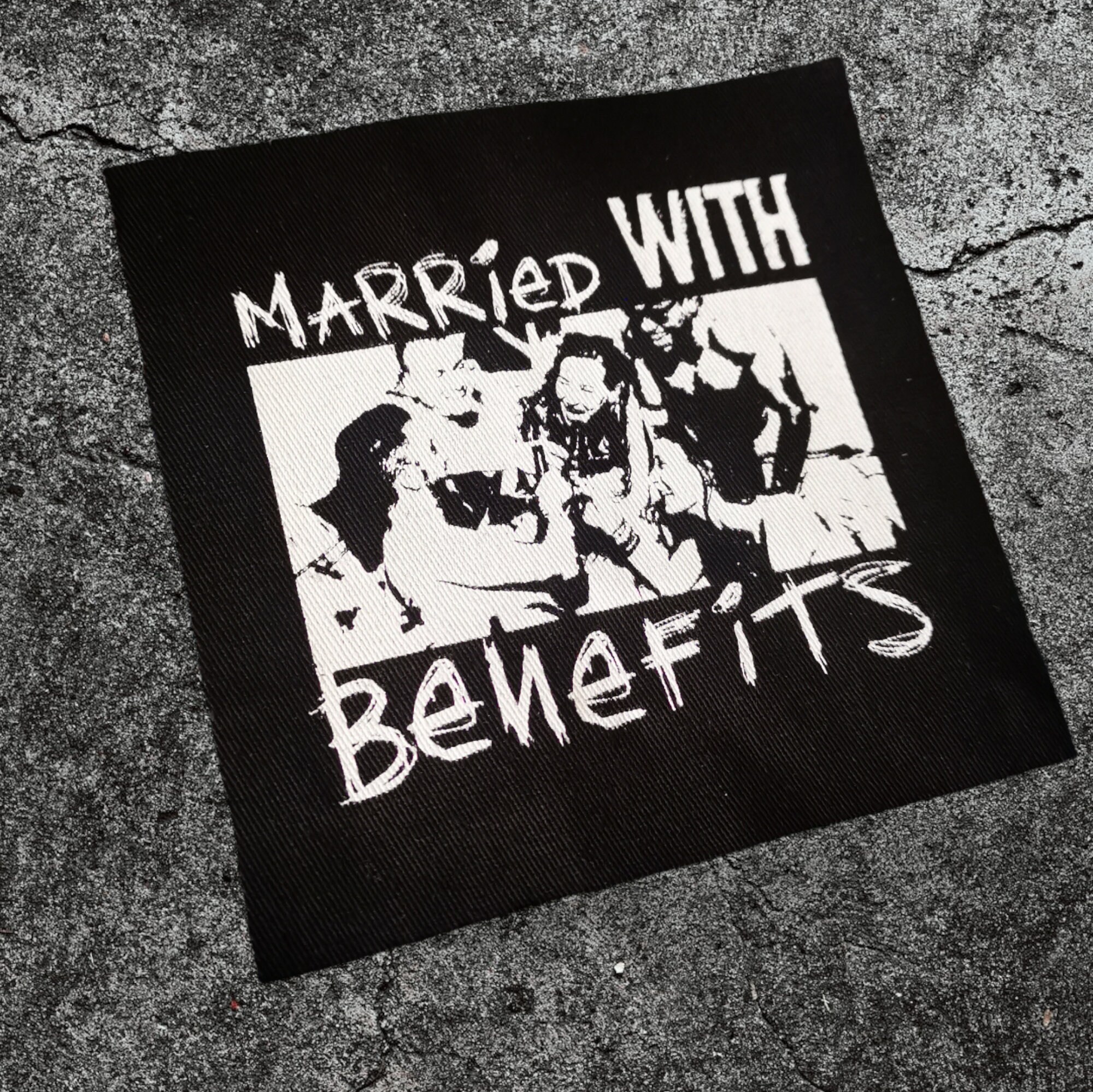 SWINGER WEDDING Custom Silk Screen Patch, Patch for Denim, Patch for ...