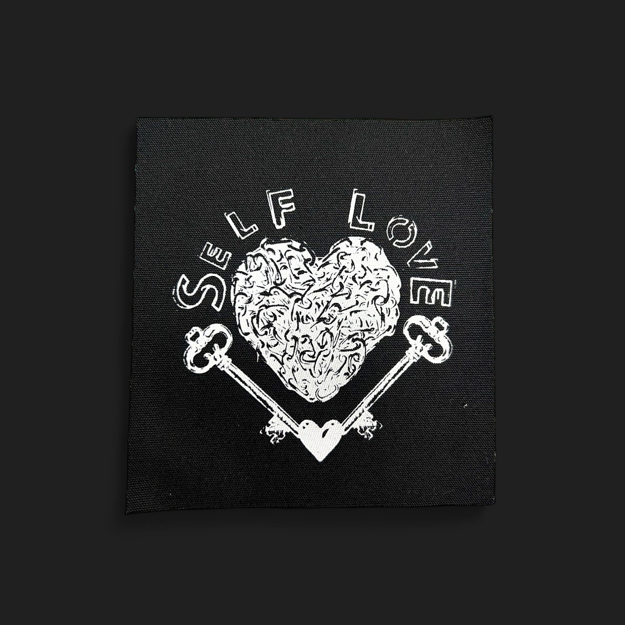 SELF LOVE Custom Silk Screen Patch, Patch for Denim, Patch for Leather ...