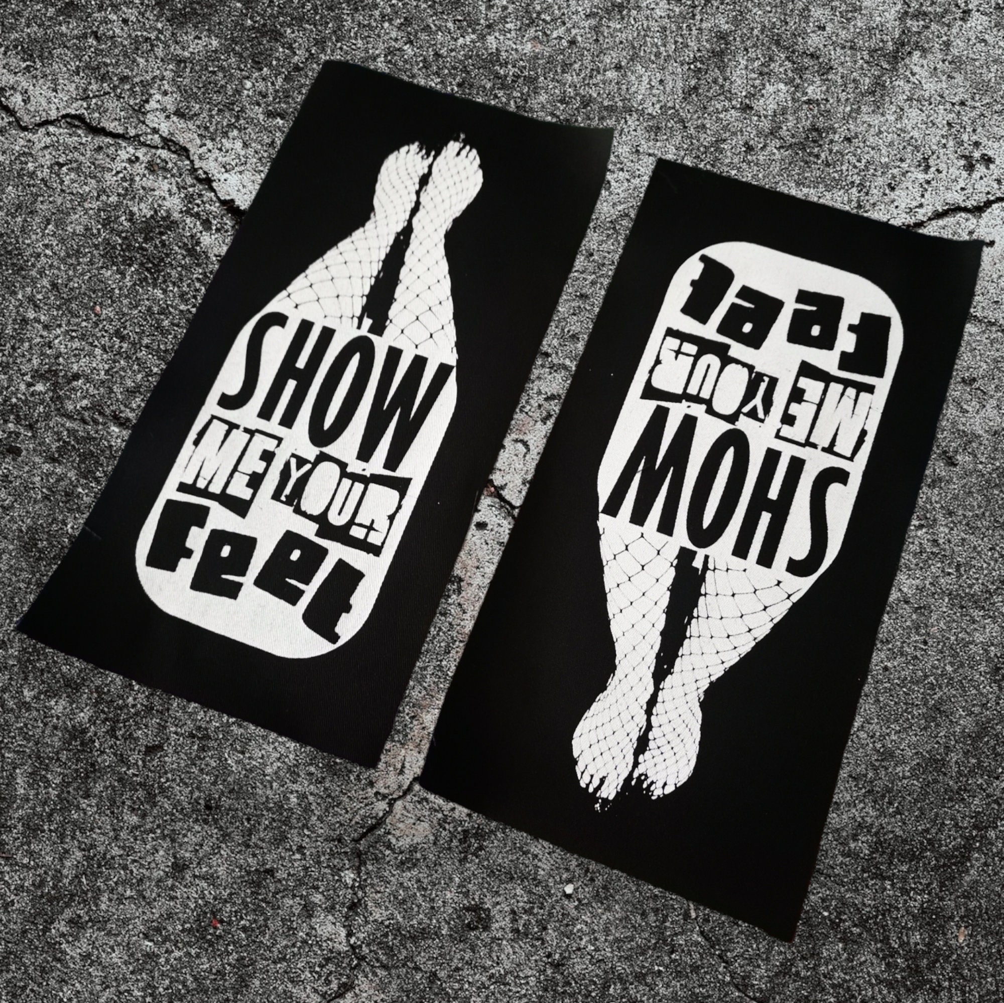 SEX BOMB Custom Silk Screen Patch, Patch for Denim, Patch for Leather ...