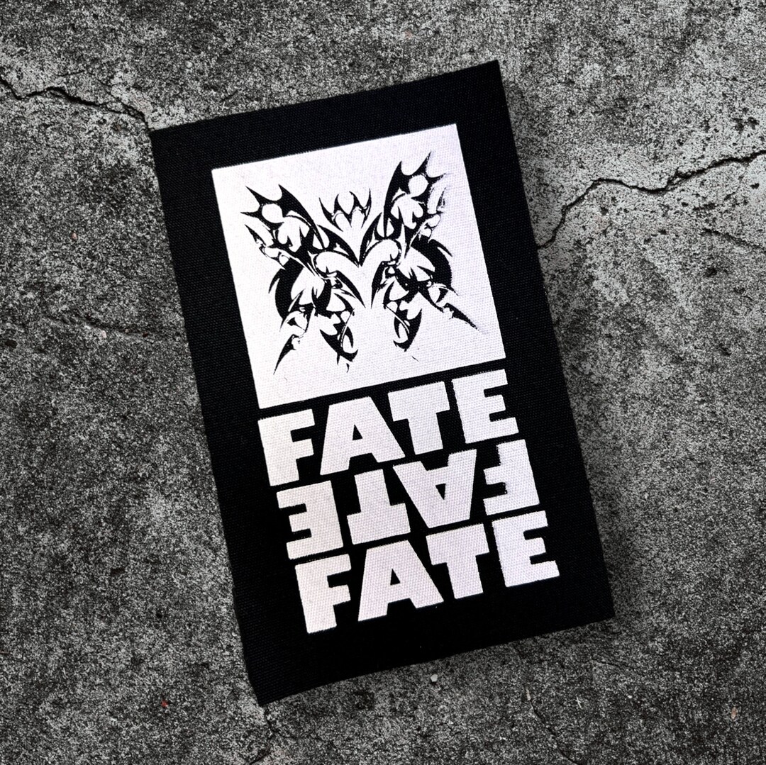 FATE Custom Silk Screen Patch, Patch for Denim, Patch for Leather ...