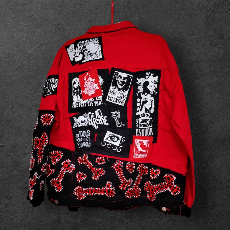 Punk Jacket - Etsy