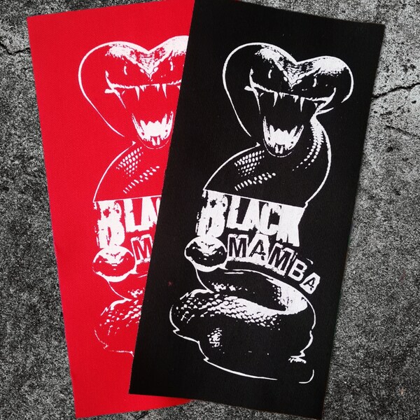 Black Mamba Patch - Etsy