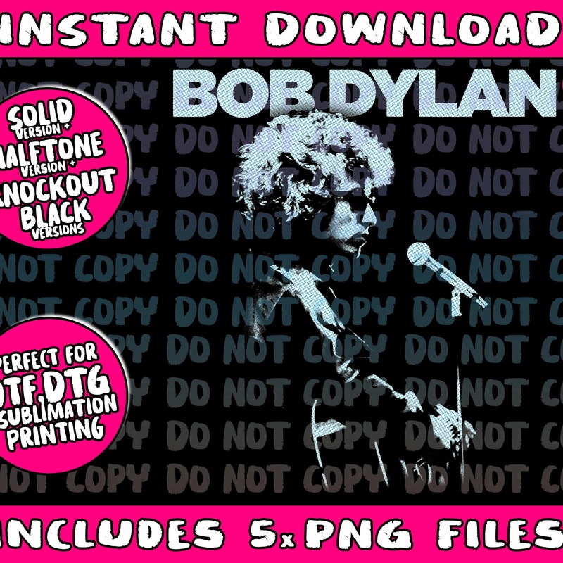 Bob Dylan Svg - Etsy