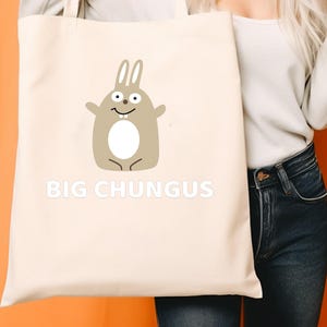 Big Chungus Meme Funny Rabbit Meme Sayings Quote Fun Outfit T-shirt ...