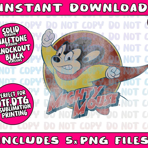 Mighty Mouse - Etsy