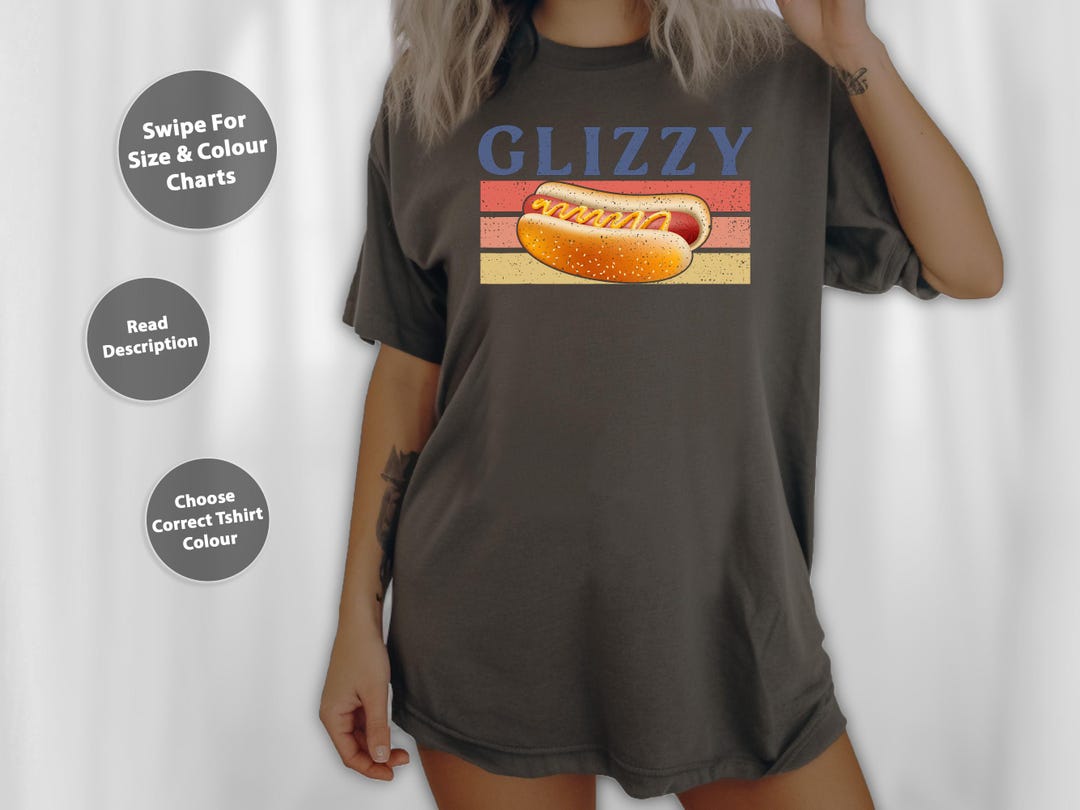 Funny Glizzy Hotdog Meme Vintage Fast Foods Lover T-shirt, Sweatshirt ...