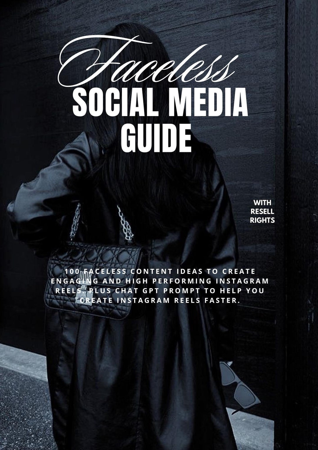 Faceless Social Media Guide - Etsy