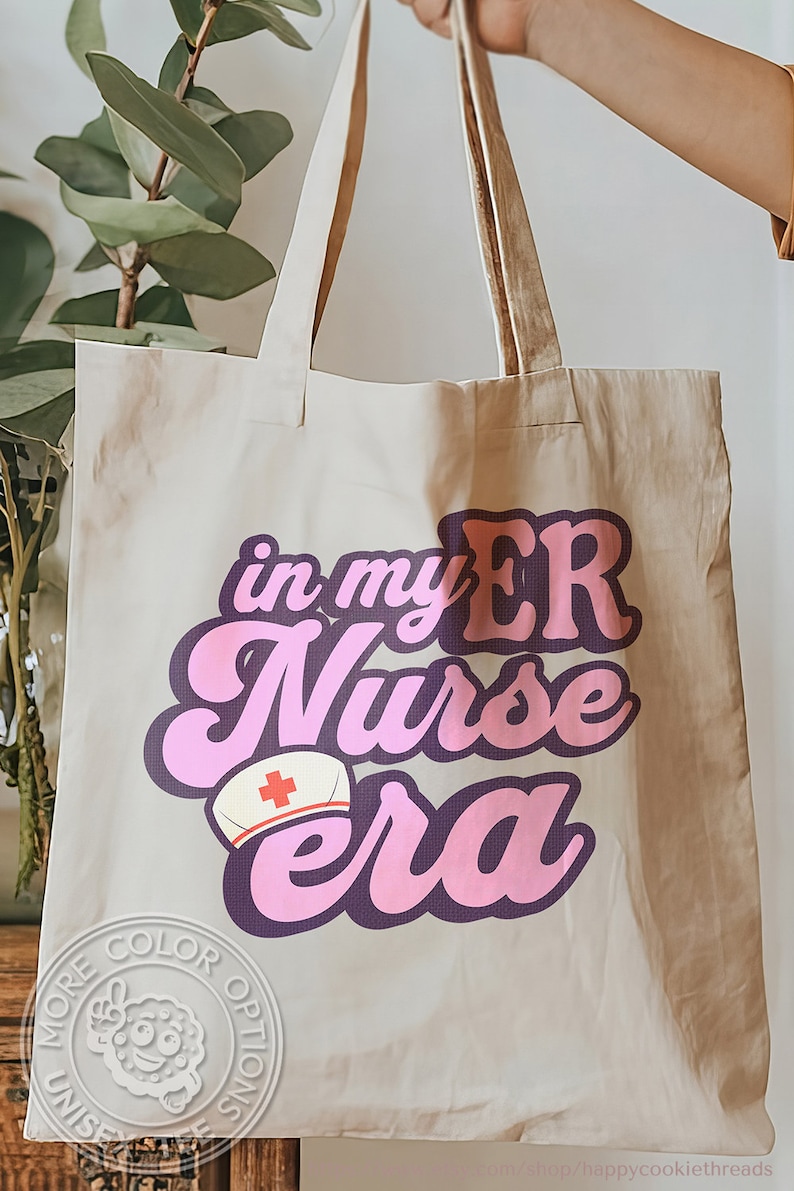 ER Nurse Gift Tote Bag Thank You Nurses Week Gift Ideas Present ...