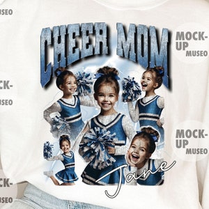Personalized Cheer Mom PNG, Custom Cheer Png, Custom Mom Png, Custom ...