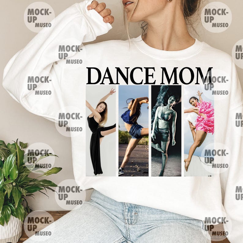 Personalized Dance Mom PNG: Custom Photo Collage, Sports Mom Gift ...
