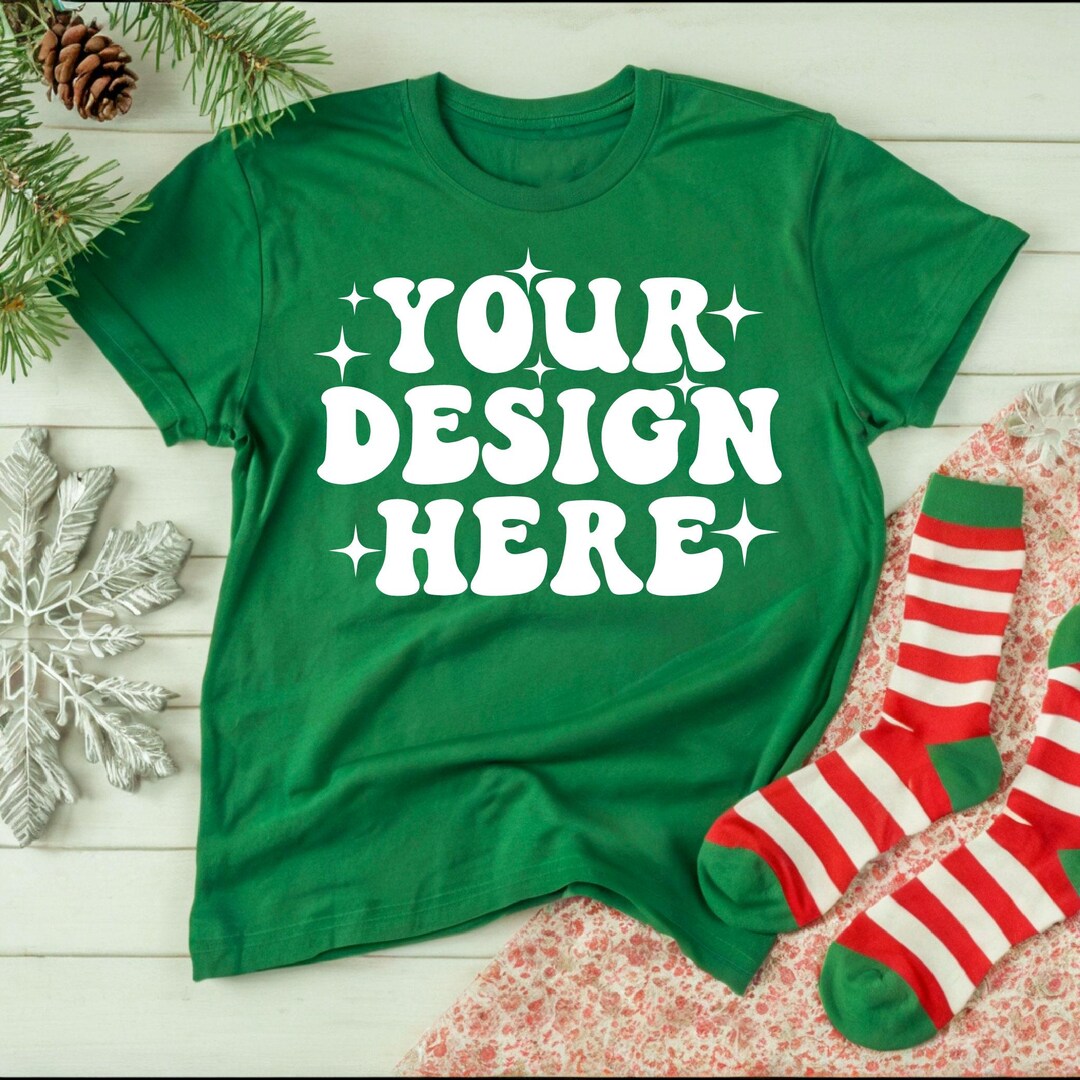 MOCKUP, Heather Green Color Shirt Mockup, Green Shirt Mockup, Natural ...