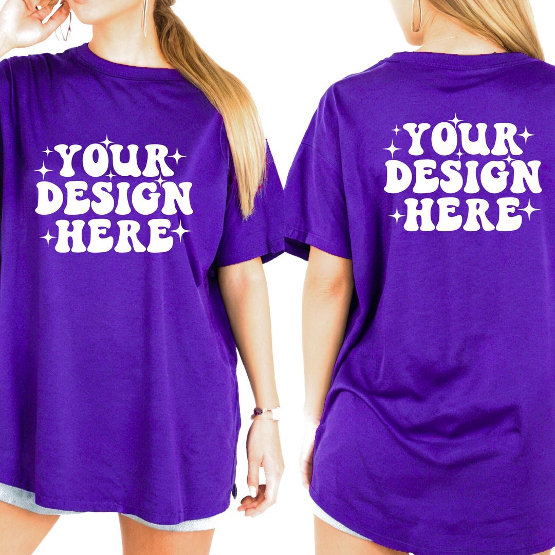 MOCKUP, Purple Color Mockup, Purple Shirt Mockup, Natural Mockup, Model ...