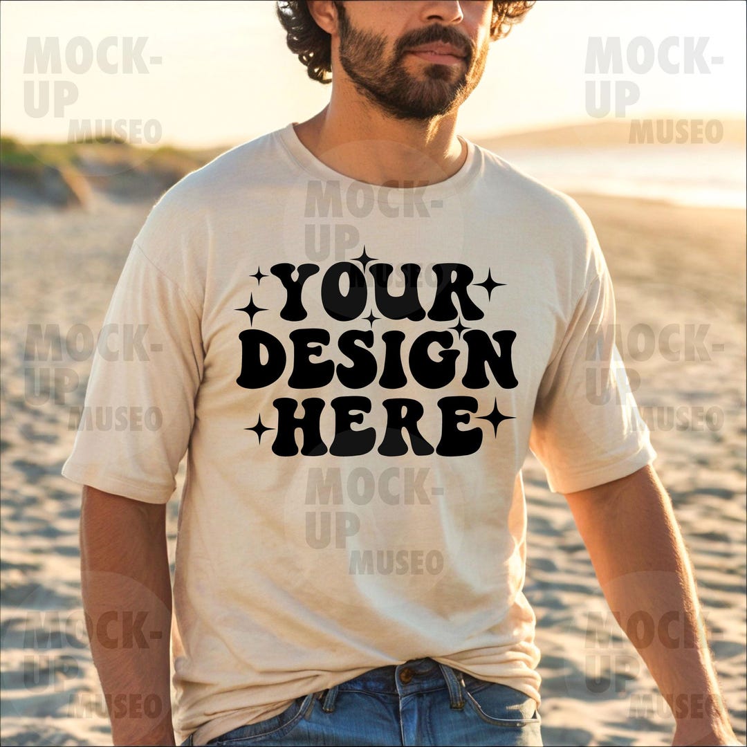 Natural Mockup, Natural Shirt Mockup, Oversized Mock, Model Mockup ...