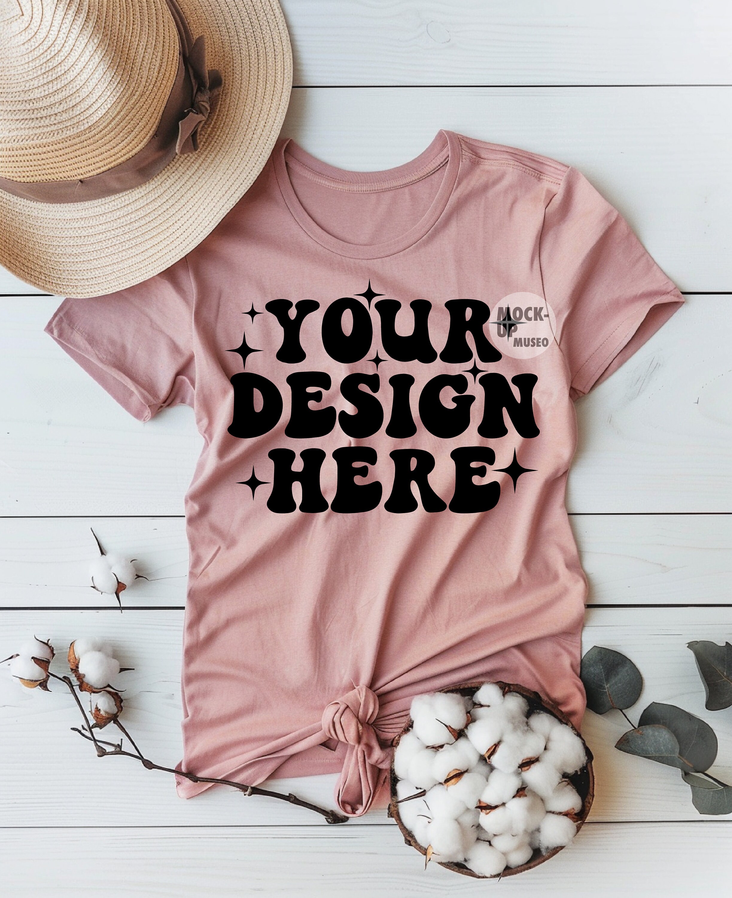 MOCKUP, Light Grayish-red Color Mockup, Light Grayish-red Shirt Mockup ...