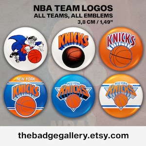 NBA Team Logo Badges, Pins Buttons, Chapas/mixed Eras & Styles: Current ...