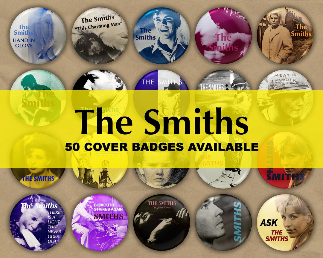 The Smiths Album Cover Badges, Pins Buttons, Magnetic Buttons/indie ...