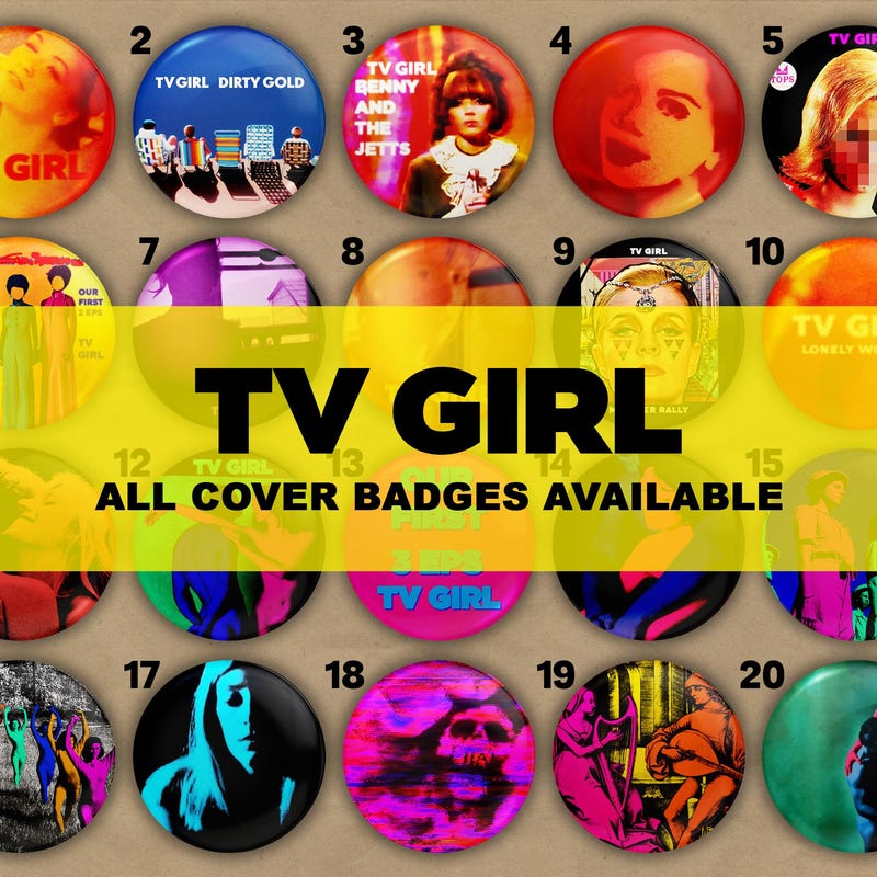 Tv Girl Album Cover - Etsy