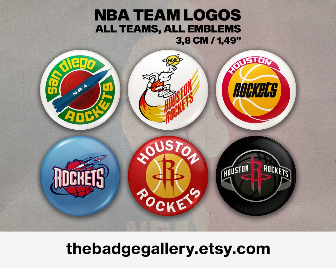 NBA Team Logo Badges, Pins Buttons, Chapas/mixed Eras & Styles: Current ...