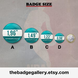 NBA Team Logo Badges, Pins Buttons, Chapas/mixed Eras & Styles: Current ...