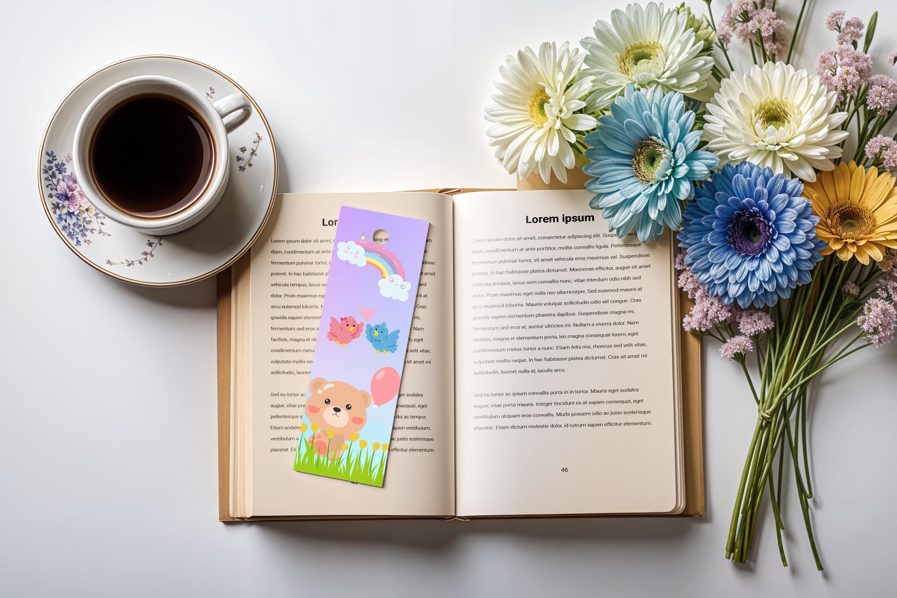 Printable Garden Friends Bookmarks | Animals Themed Bookmark | 2x6 Inch ...