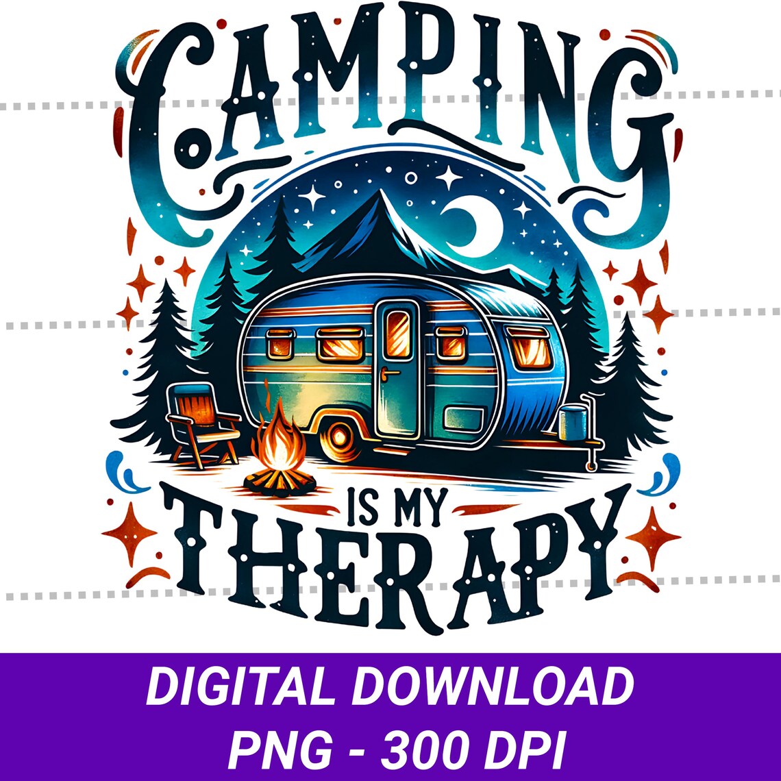 Camping Png, Camp Life PNG, Happy Camper Png, Outdoors PNG, Adventure ...