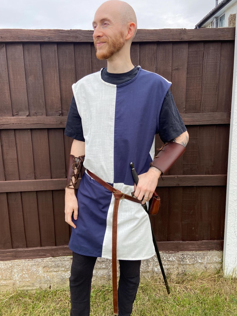Medieval Cotton Tabard Surcoat Reenactment, LARP, Cosplay - Etsy