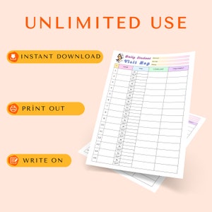 School Nurse Student Visit Log, Health Officer, Student Tracker ...