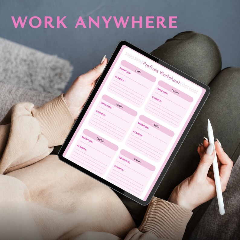 Prefixes, Suffixes, Roots for Nursing Students, Nursing School, Digital ...