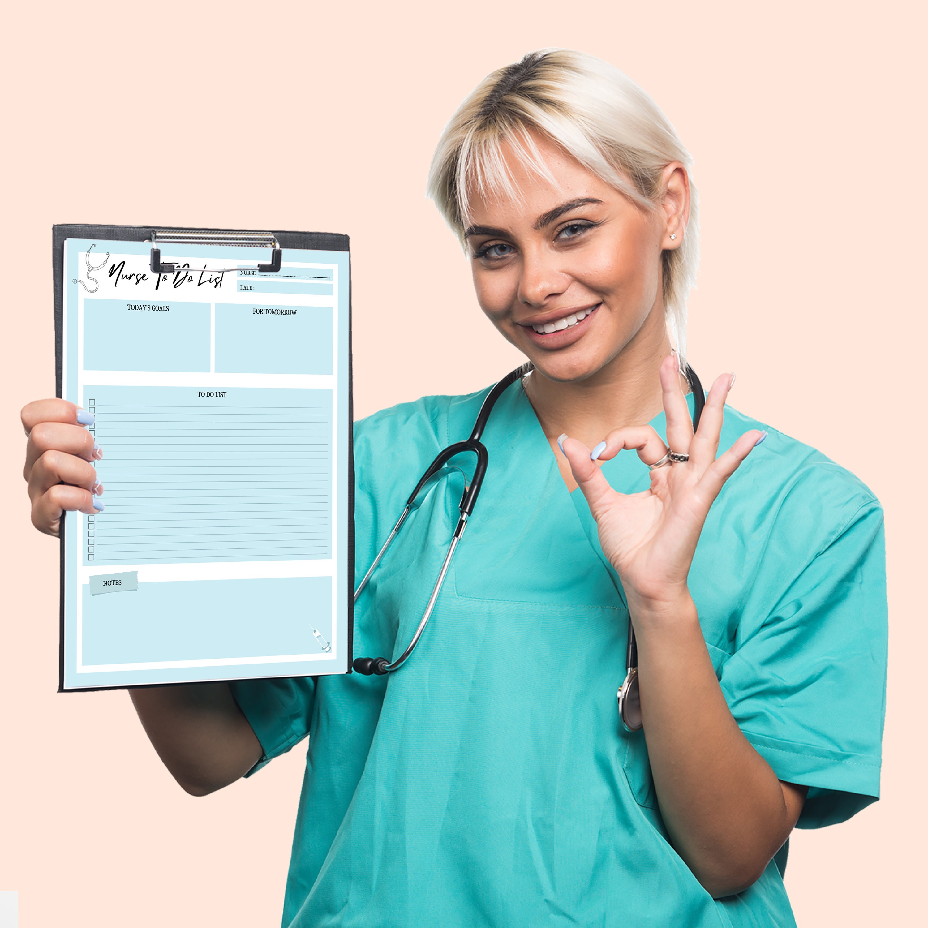 Nurse to Do List, Nurse Note, Nurse Planner, Nursing Student, to Do List, Printable Nurse Note ...