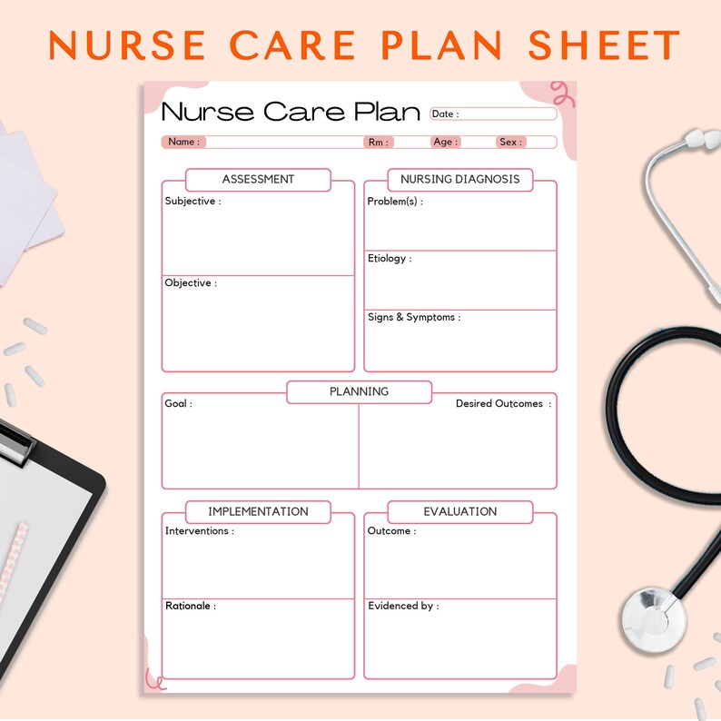 Nursing Care Plan, Nursing Organization, Patient Care Plan, Good Notes ...