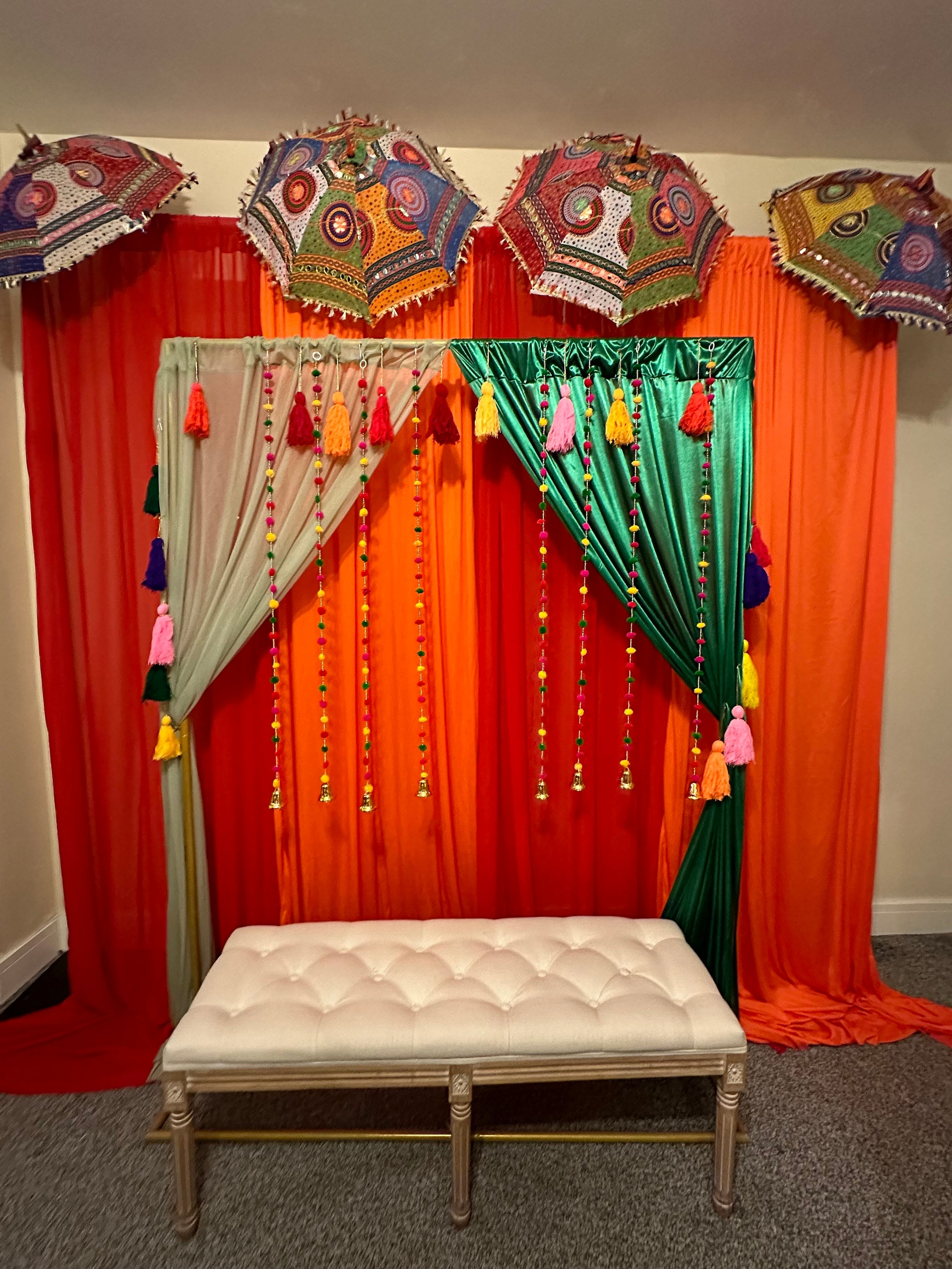 Manchester UK Mendhi / Mehendi / Haldi / Dhoki Wedding Stage for Hire ...