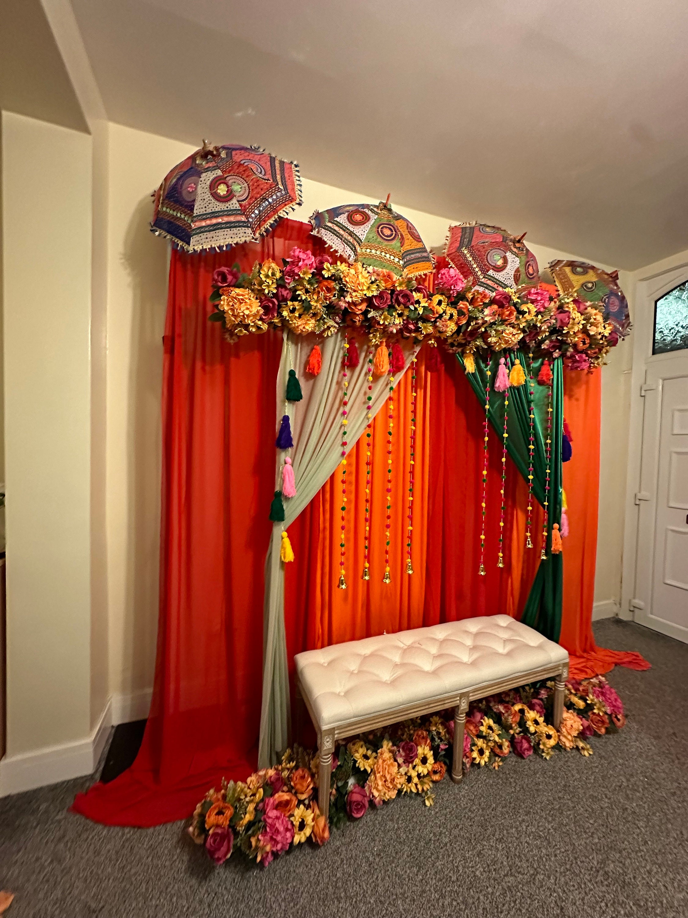 Manchester UK Mendhi / Mehendi / Haldi / Dhoki Wedding Stage for Hire ...