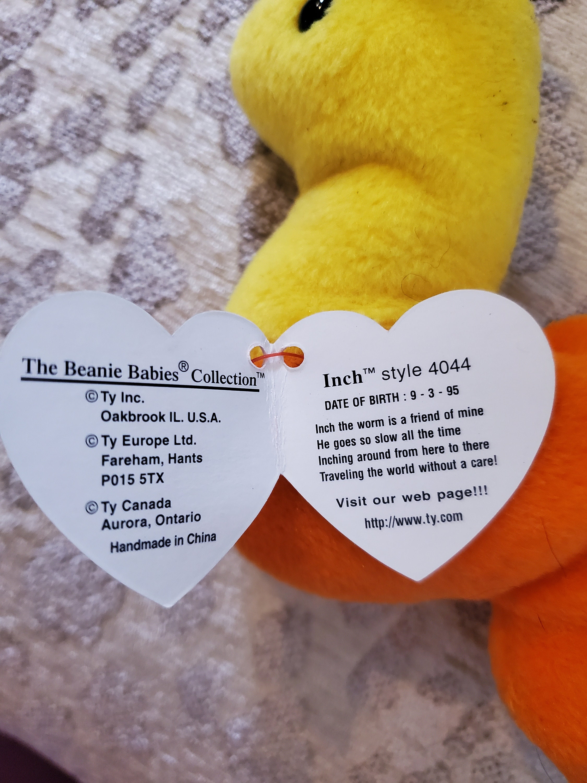 Rare Inch Beanie Baby With Multiple Errors - Etsy
