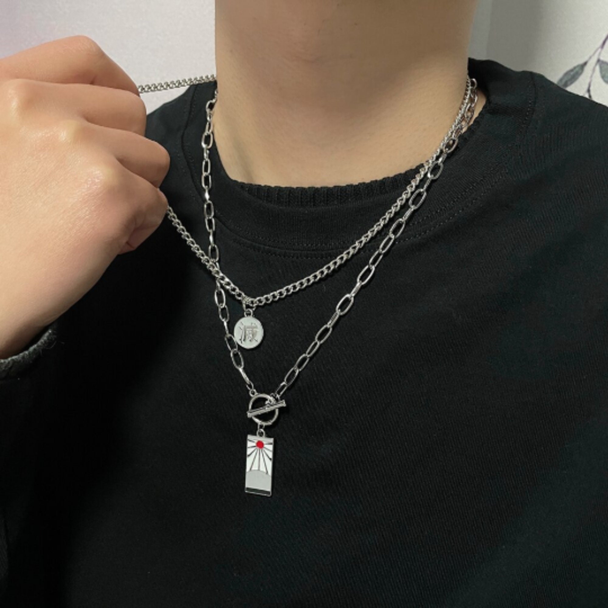 Hanafuda Necklace,anime Necklaces,cosplay Necklaces,anime Jewelry,demon ...