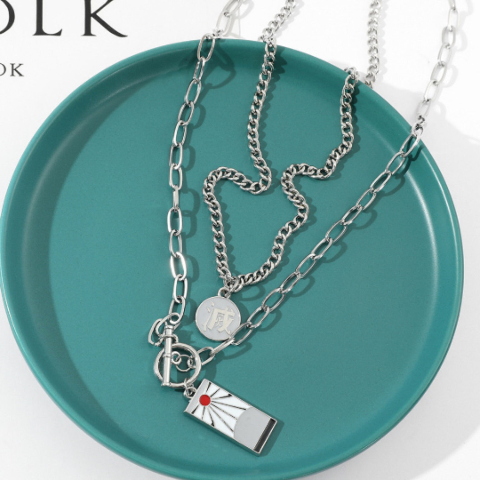 Hanafuda Necklace,anime Necklaces,cosplay Necklaces,anime Jewelry,demon ...