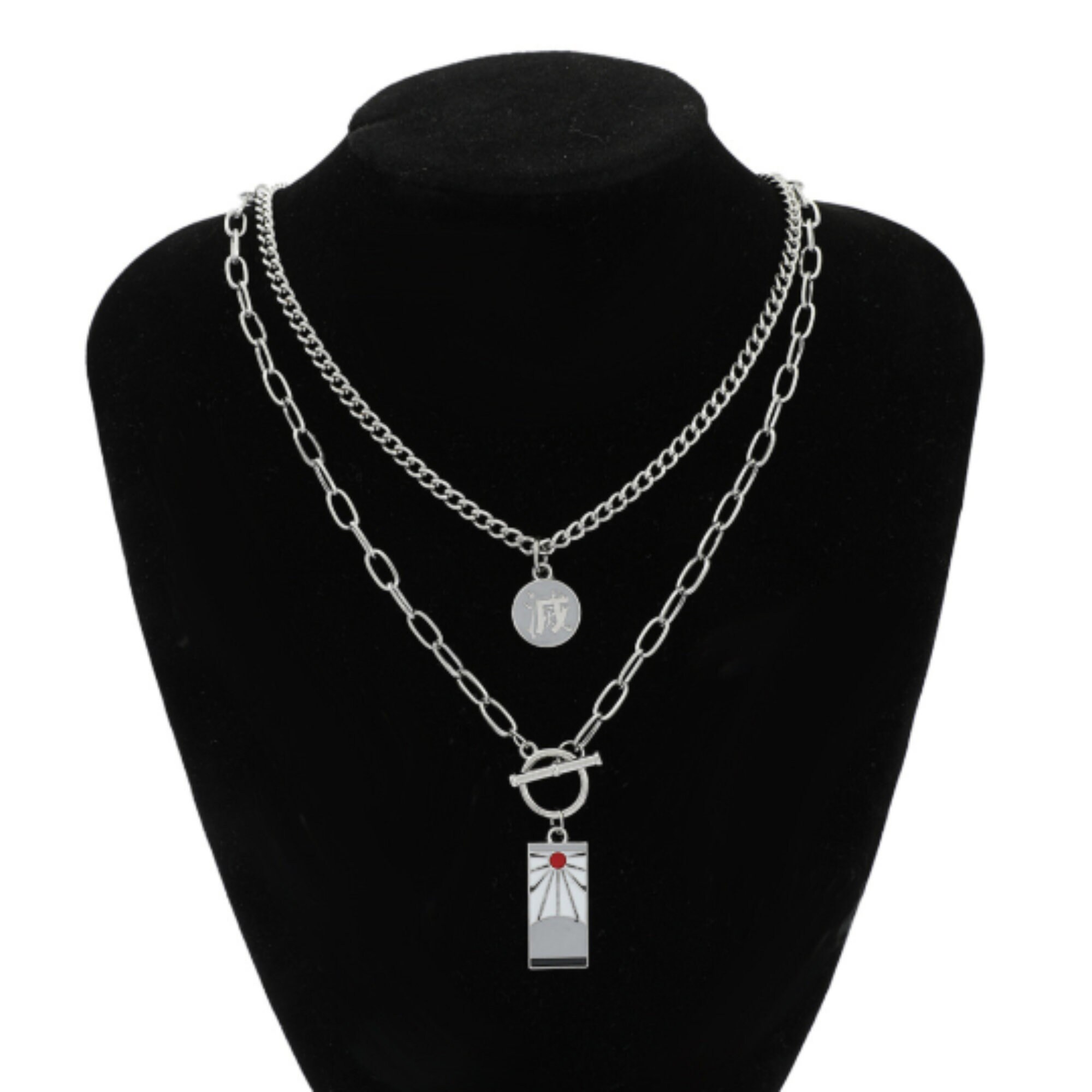 Hanafuda Necklace,anime Necklaces,cosplay Necklaces,anime Jewelry,demon ...