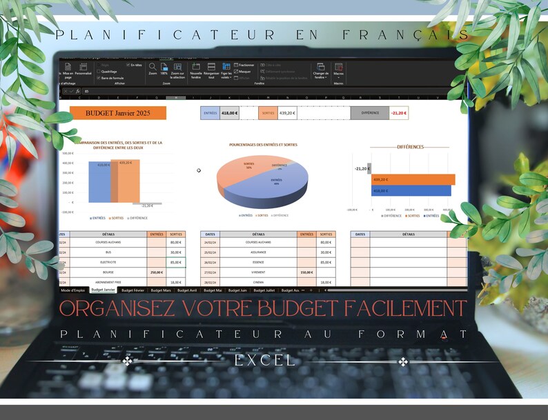 Student Budget Planner: Ultra-simple and Intuitive Spreadsheet in Excel ...