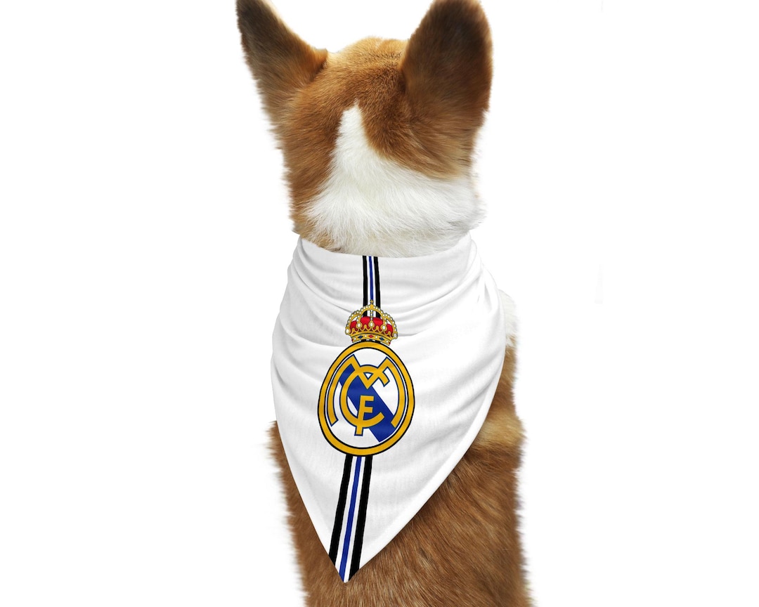 Real Madrid FC Fan Pet Bandana ~ LALIGA ~ 2025~ Cat ~ Dog ~ Soccer ...
