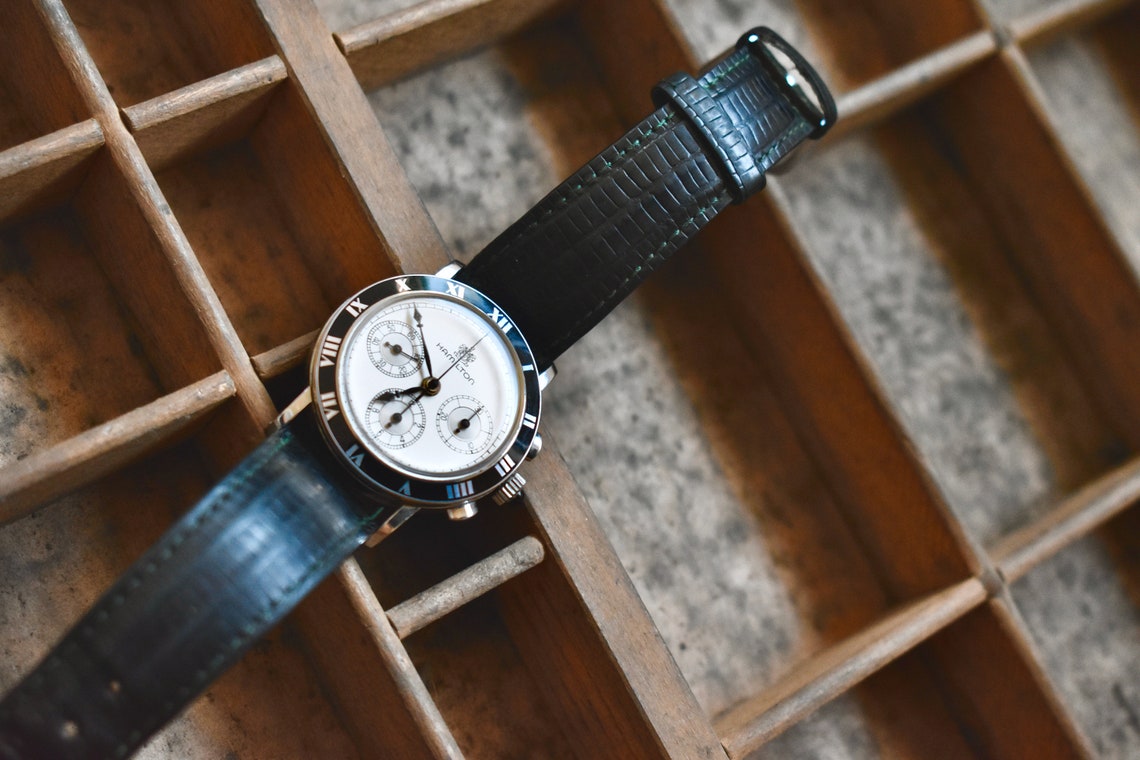 Hamilton Piping Rock Chronograph Rare Limited Edition Lemania 1873 ...