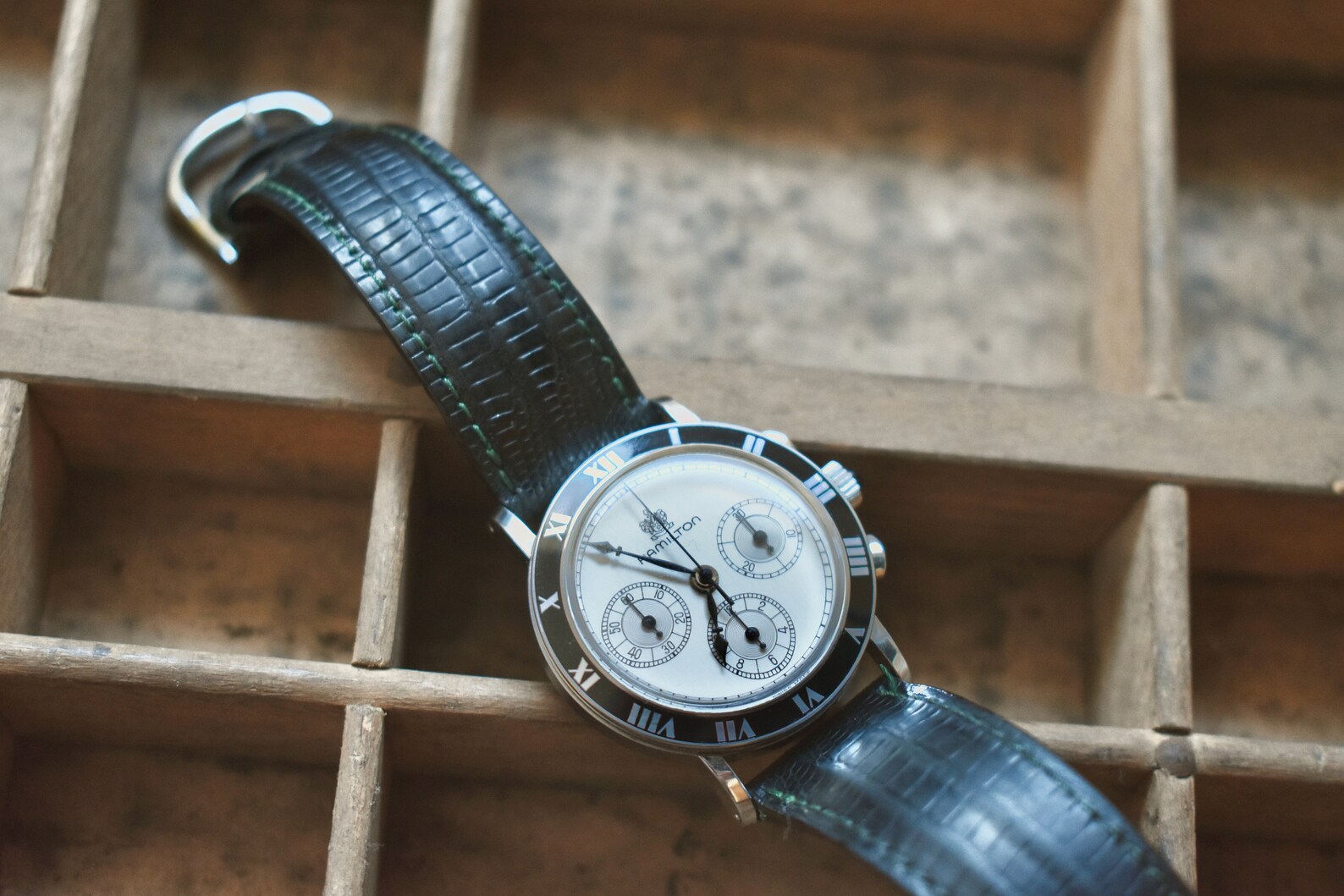 Hamilton Piping Rock Chronograph Rare Limited Edition Lemania 1873 ...