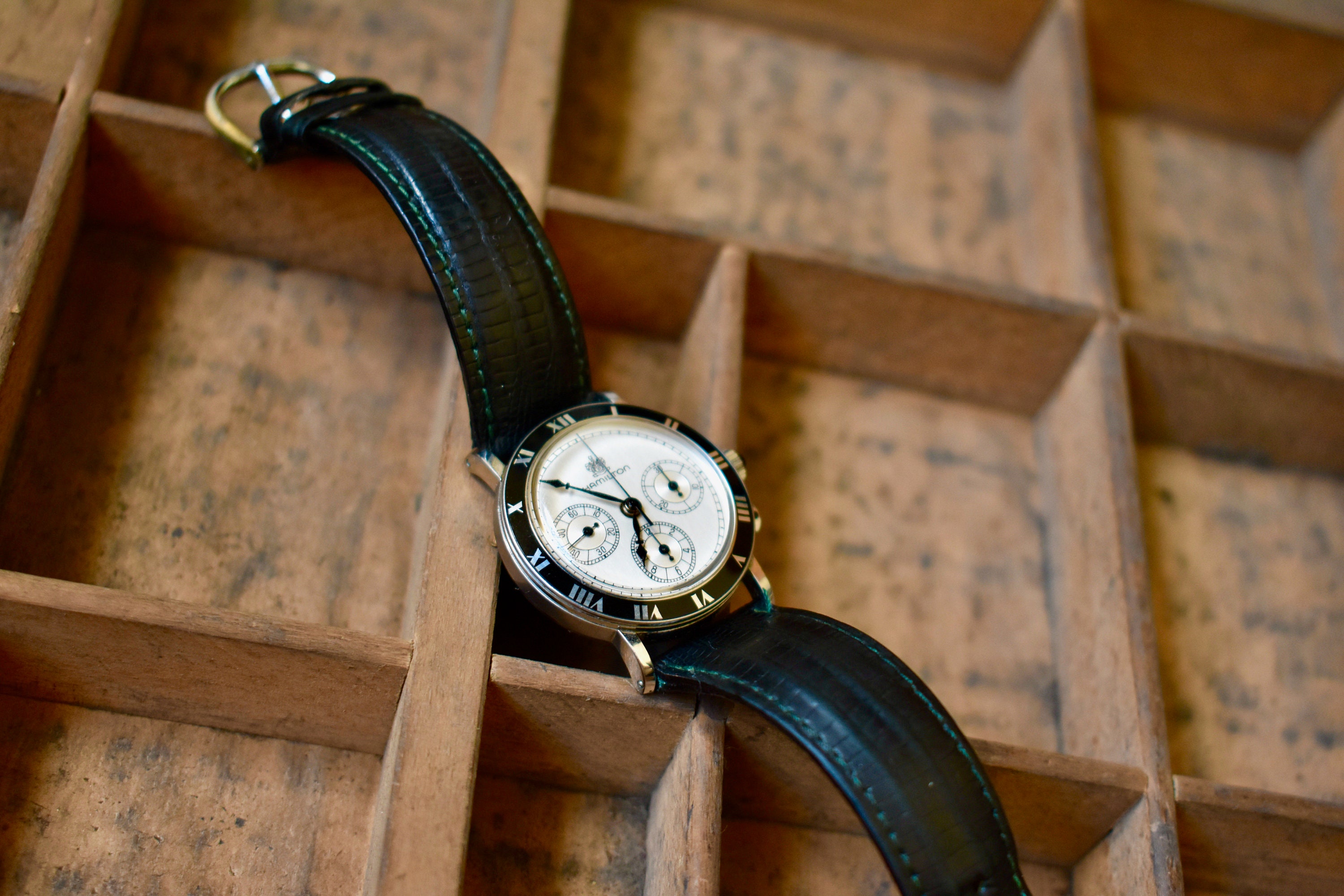 Hamilton Piping Rock Chronograph Rare Limited Edition Lemania 1873 ...