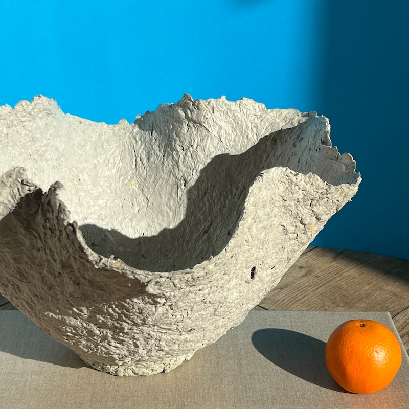 Paper Mache Vase - Etsy