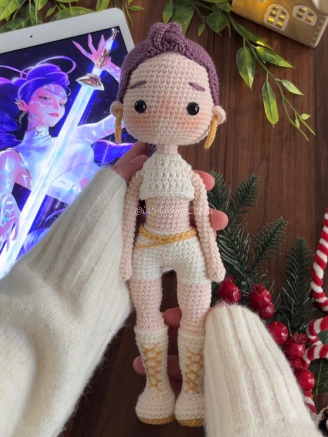 Huntrix Knitting Pattern (k-pop Warriors) - Etsy