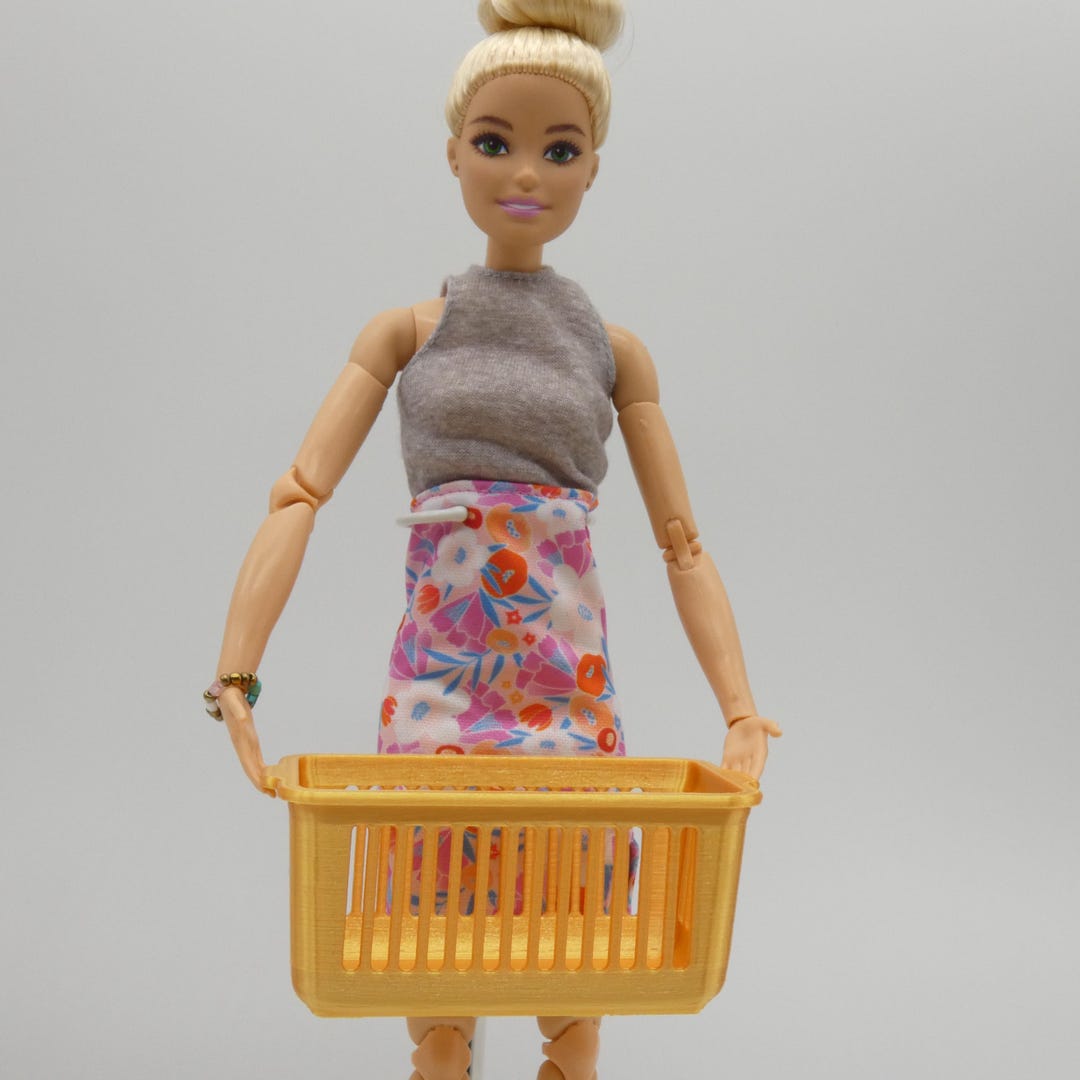 Dollhouse Laundry Hamper / Storage Bin – 1:6 Scale – Choose Your Color ...