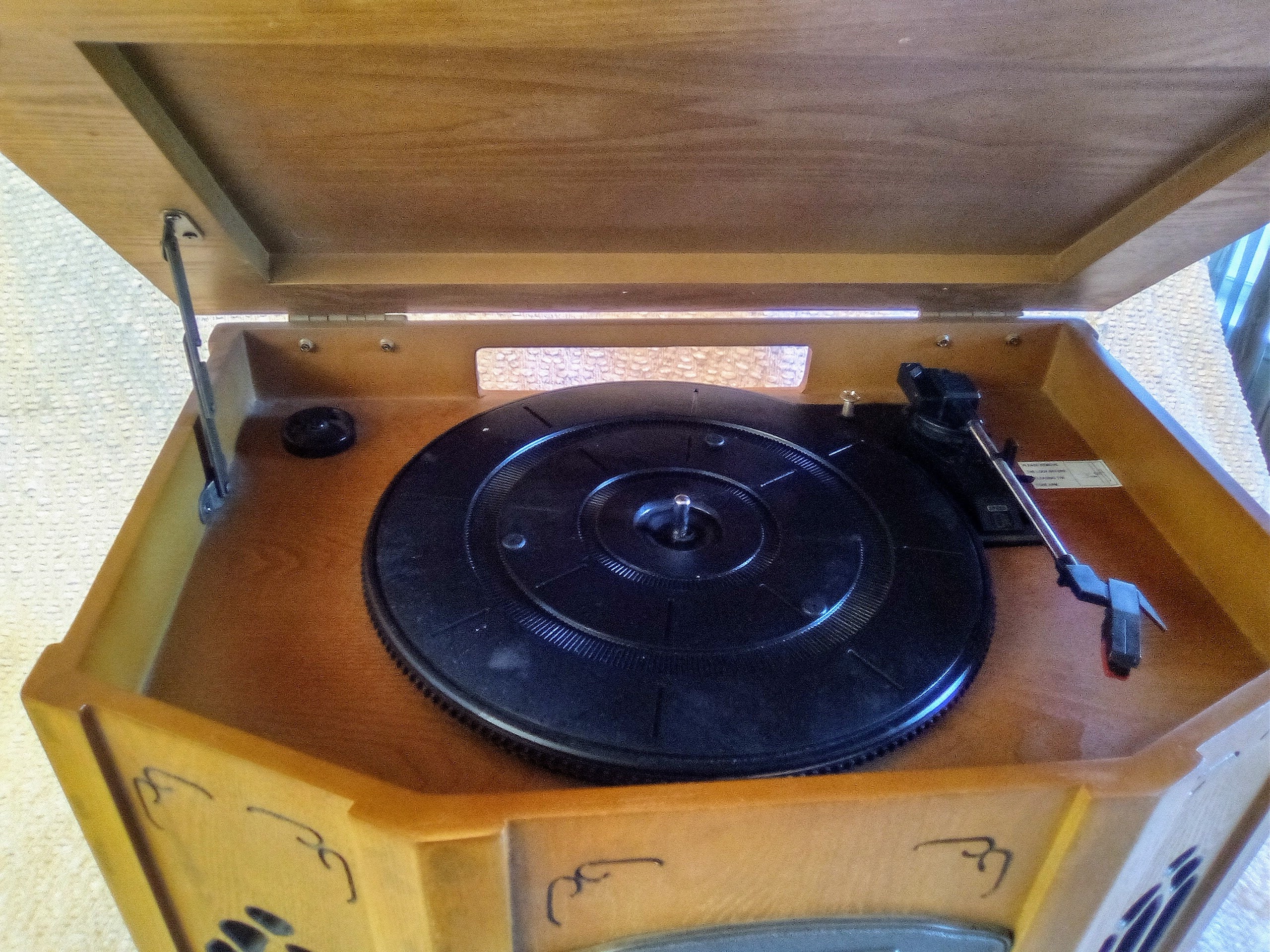 Vintage Salzburg Oak Music Center: CD Player, Tuner, Tape Deck - Etsy