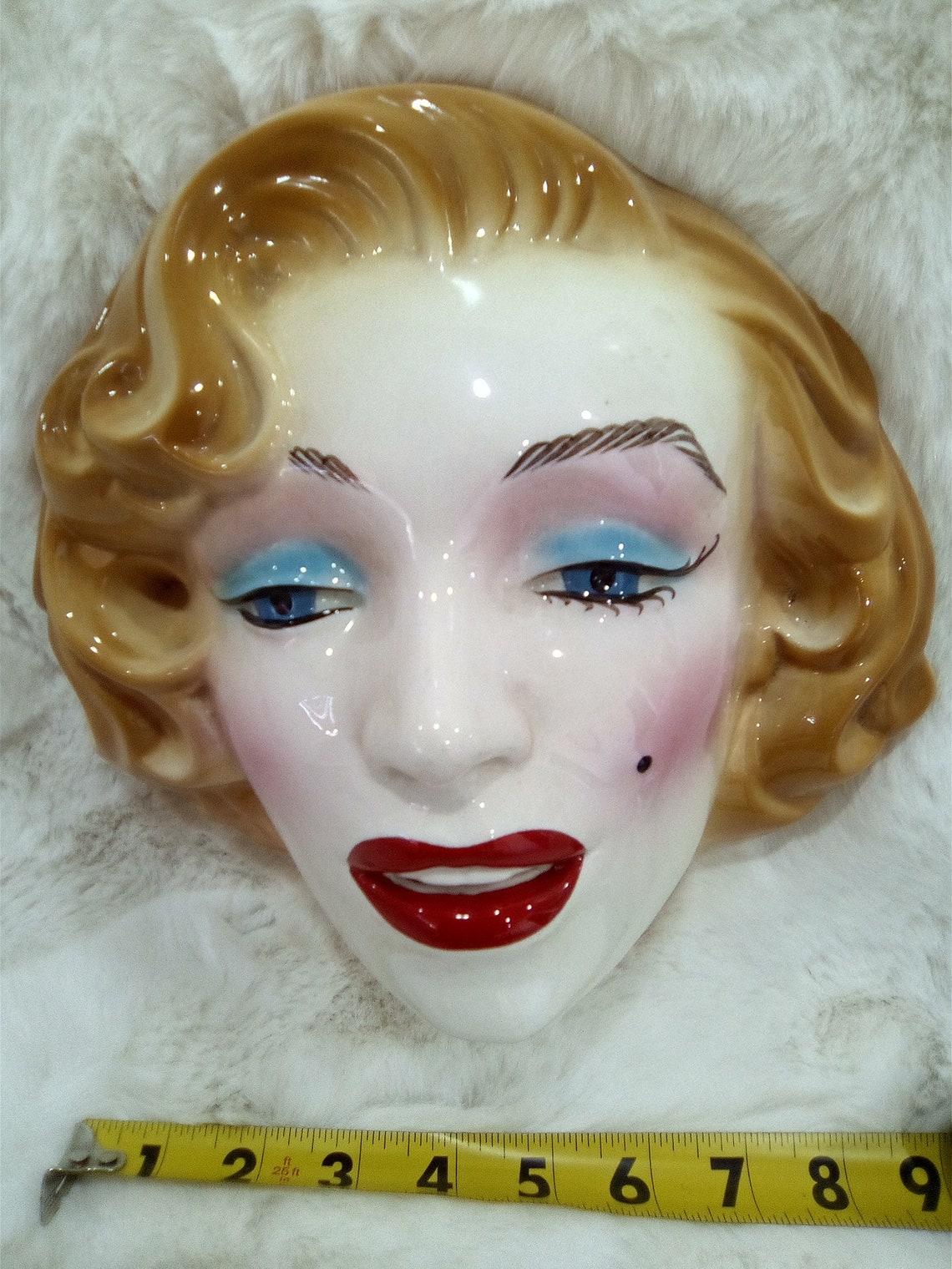 Rare 1996 Vintage Marilyn Monroe Face Bust by Clay Art San Francisco ...