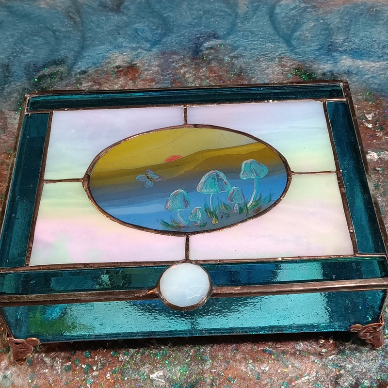 Stained Glass Box - Etsy