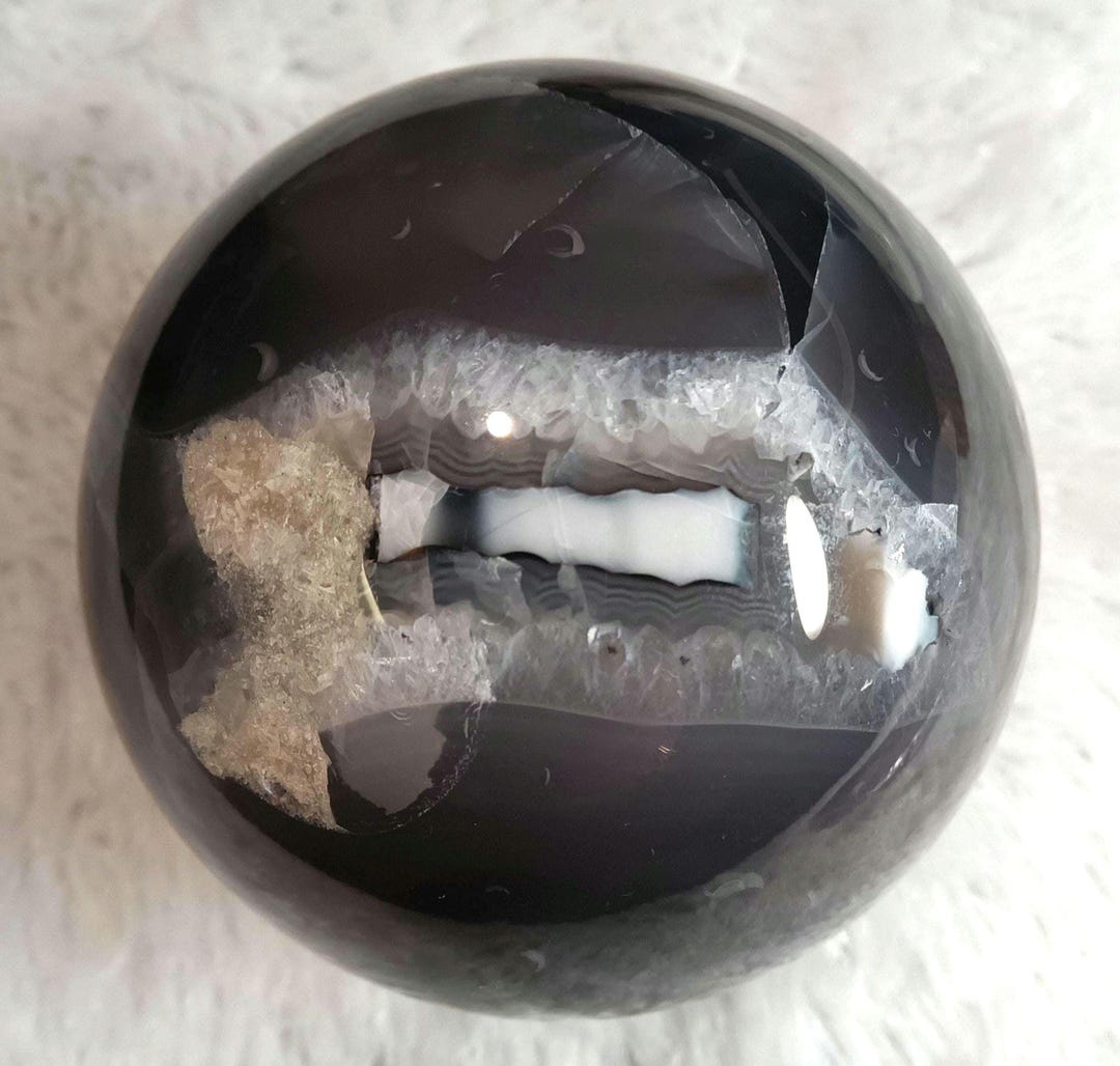 Volcano Agate Sphere 2.75" - Etsy